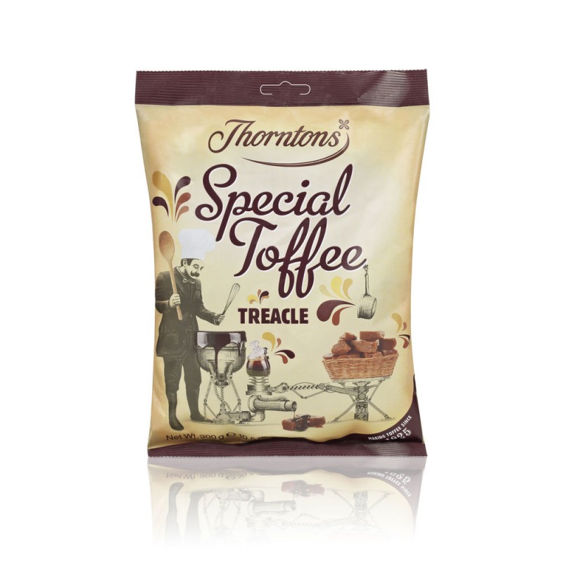 Thorntons | Toffee & Fudge | 300g Thorntons Treacle Toffee Bag | Fresco ...